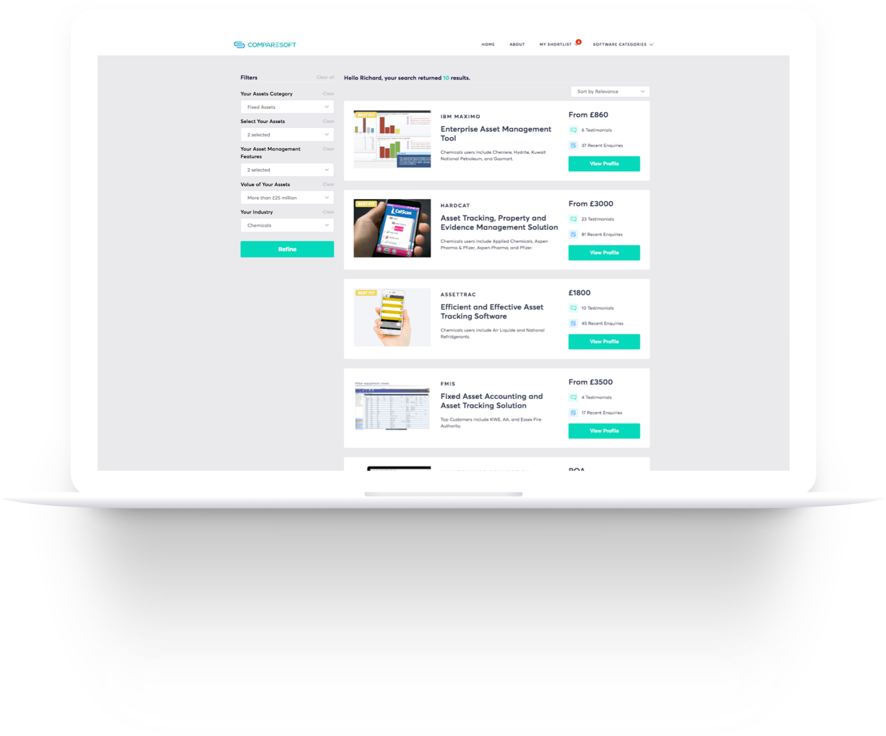 UK's Best B2B Software Comparison Platform | Comparesoft